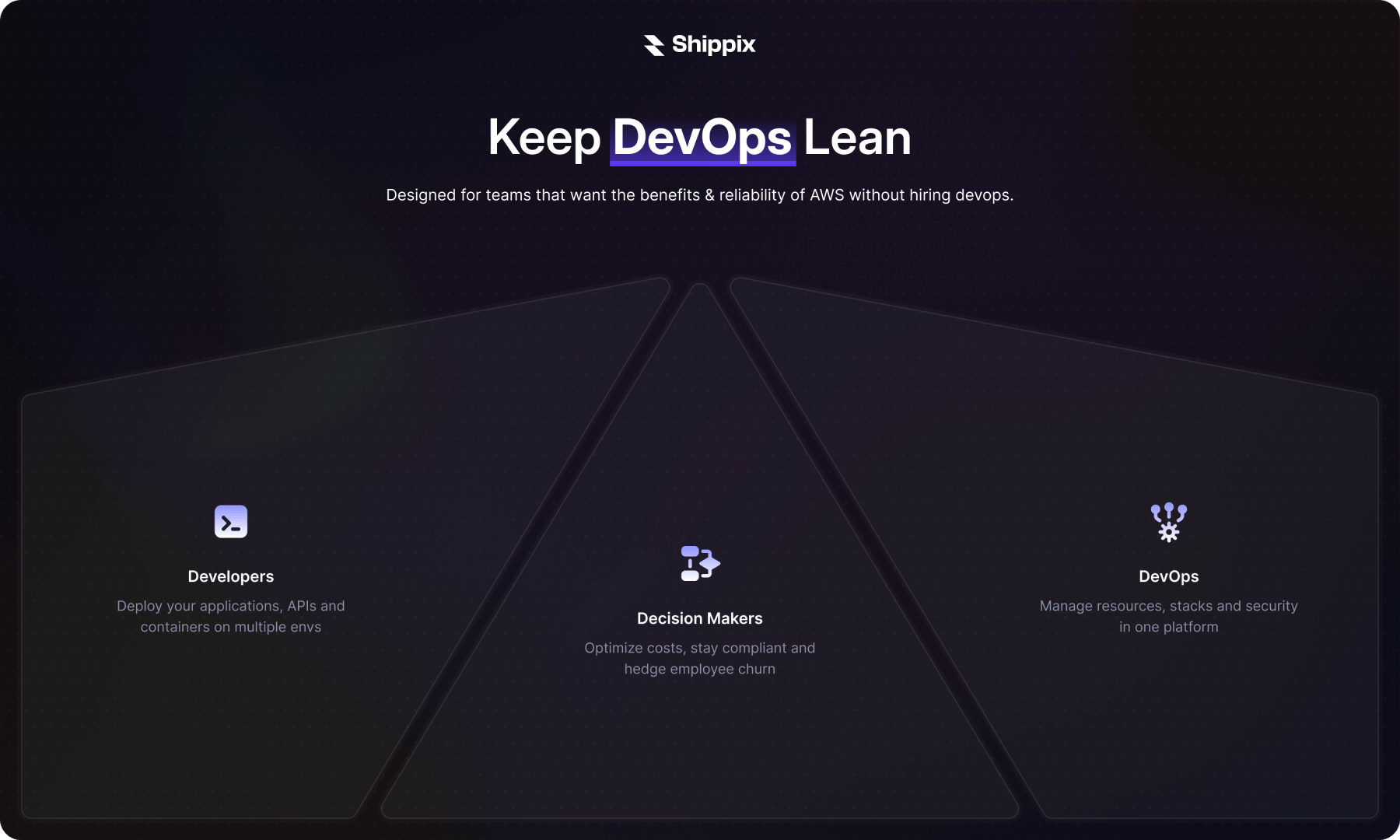 Shippix: Keep DevOps Lean